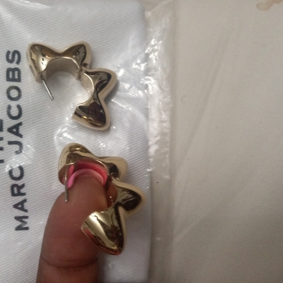 Marc Jacobs | Jewelry | Marc Jacobs Star Chubby Hoop Earrings | Poshmark